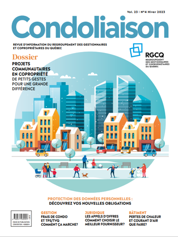 Condoliaison de l'Hiver 2023 - VOL. 23-4 | RGCQ